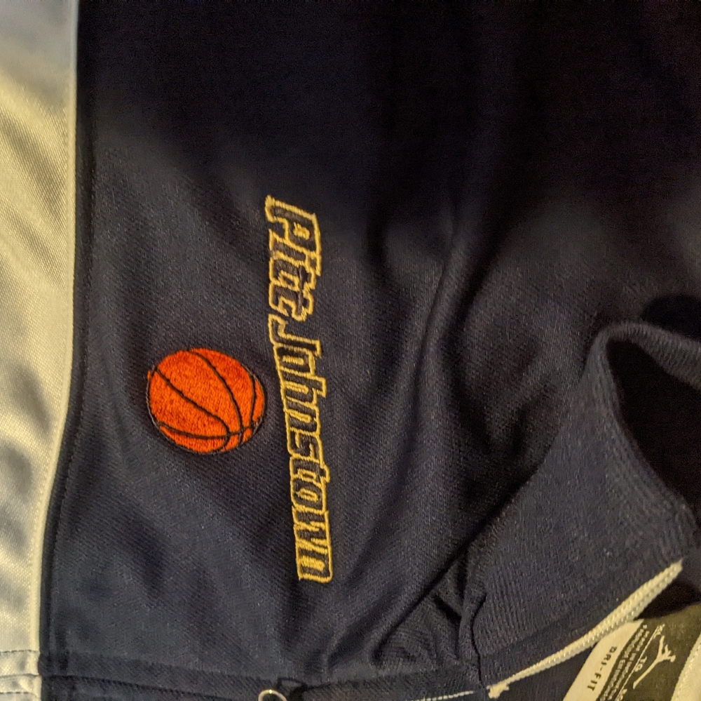 Pitt Johnstown Men's Basketball Warmup Suit Jordan Br… - Gem